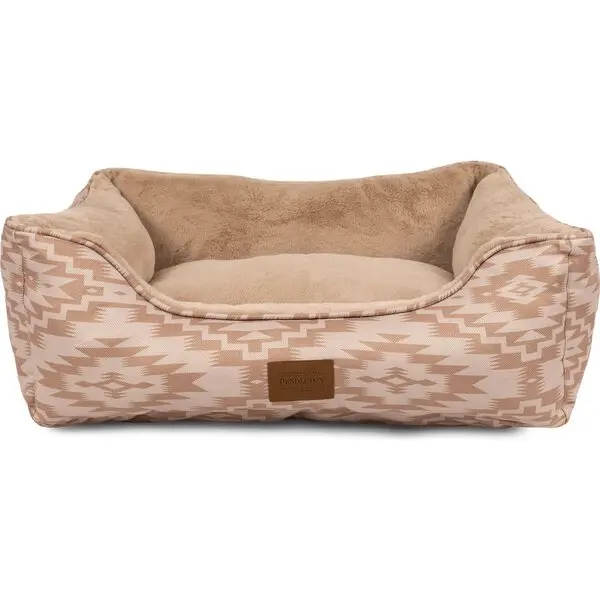 Pendleton Faux Fur Kuddler Dog Bed - Mesilla Ginger