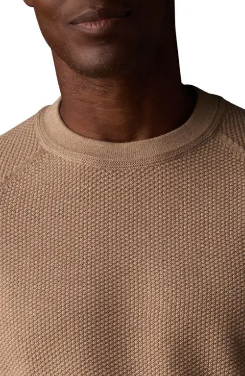 THE NORMAL BRAND Coolmax Cotton Blend Sweater - Dark Taupe