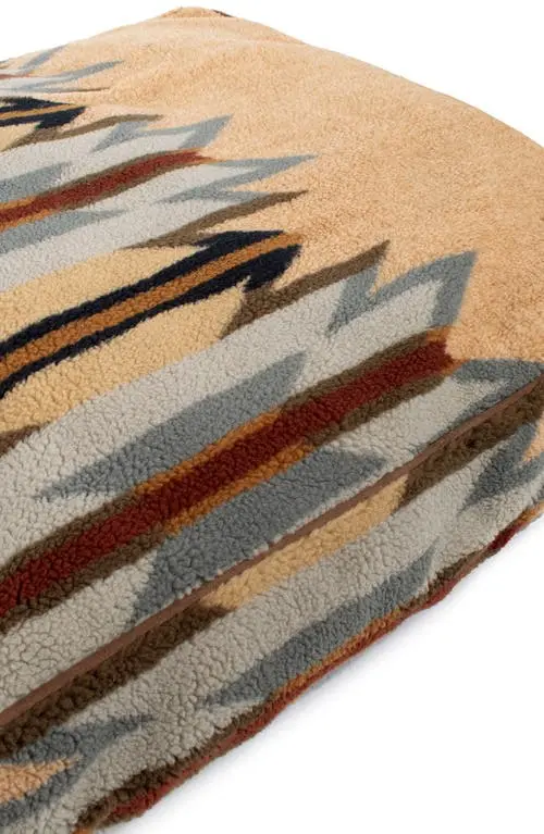 Pendleton Berber Napper Pet Bed - Wyeth Trail Wheat