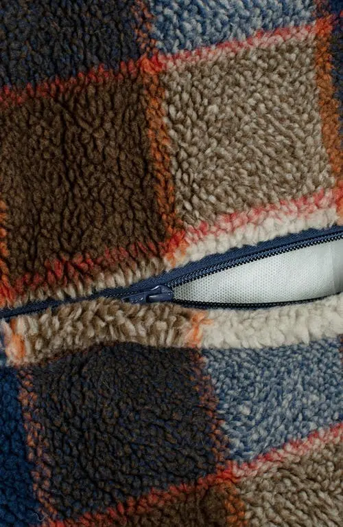 Pendleton High Pile Fleece Kuddler Dog Bed - Mountain Plaid