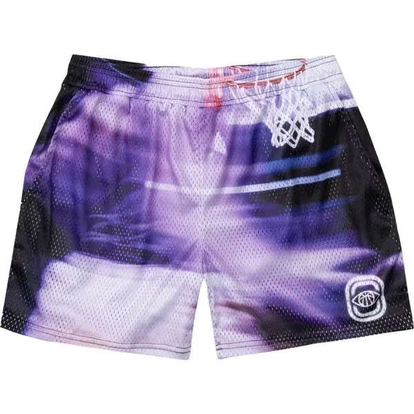 OVERTIME Motion Blur Mesh Shorts