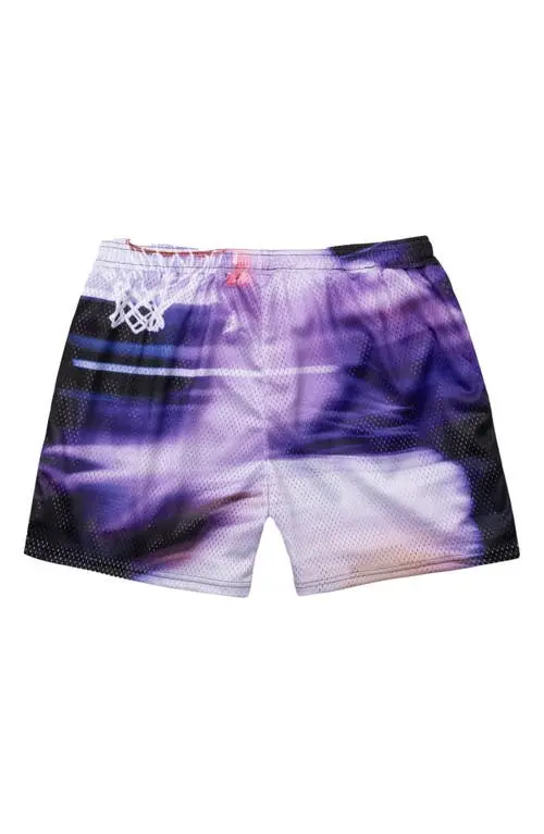 OVERTIME Motion Blur Mesh Shorts