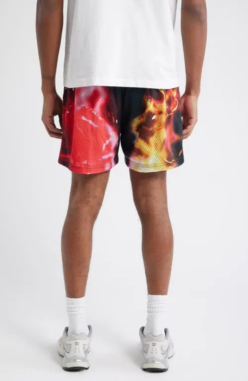 OVERTIME Anime Rival Mesh Basketball Shorts