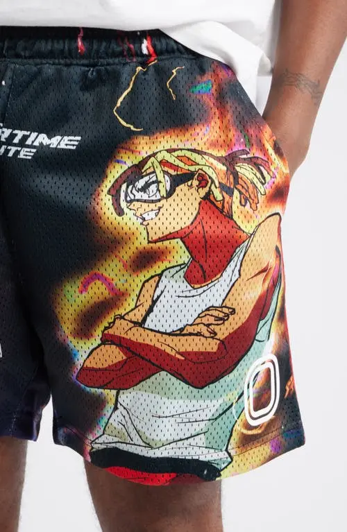OVERTIME Anime Rival Mesh Basketball Shorts