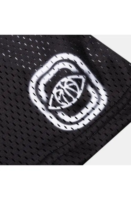 OVERTIME Motion Blur Mesh Shorts