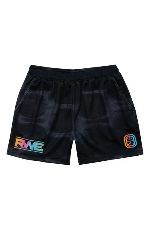 OVERTIME Elite Rwe Mesh Basketball Shorts