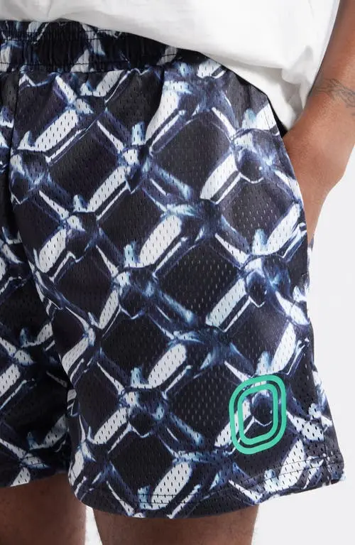 OVERTIME Metal Mesh Athletic Shorts