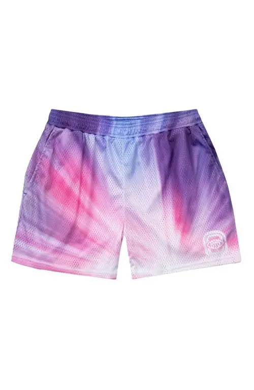 OVERTIME Motion Blur Mesh Shorts