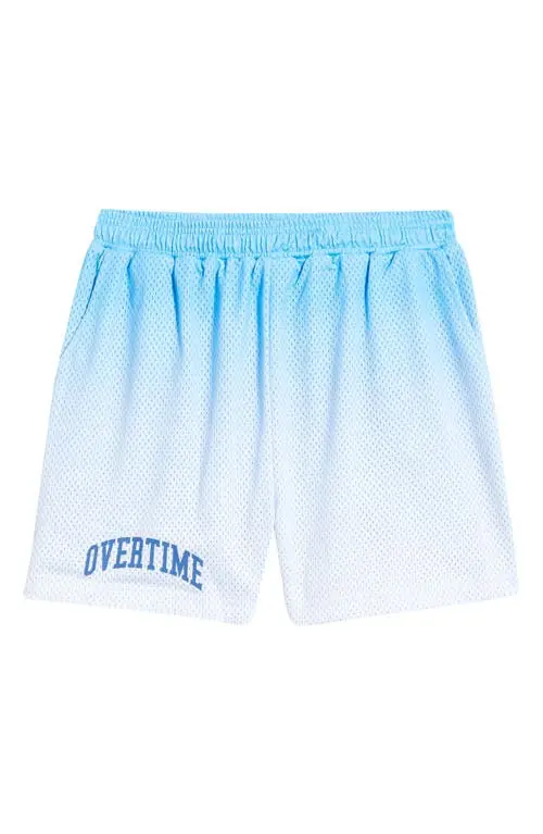 OVERTIME Gradient Mesh Basketball Shorts