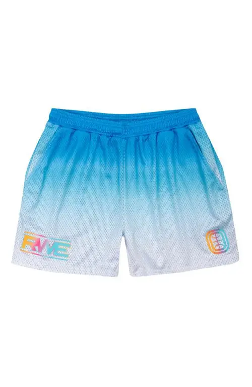 OVERTIME Elite Ombré Mesh Basketball Shorts