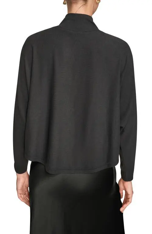 Donna Karan New York Mock Neck Dolman Sleeve Top