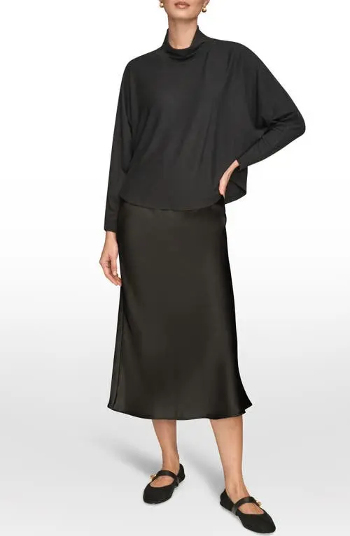 Donna Karan New York Mock Neck Dolman Sleeve Top
