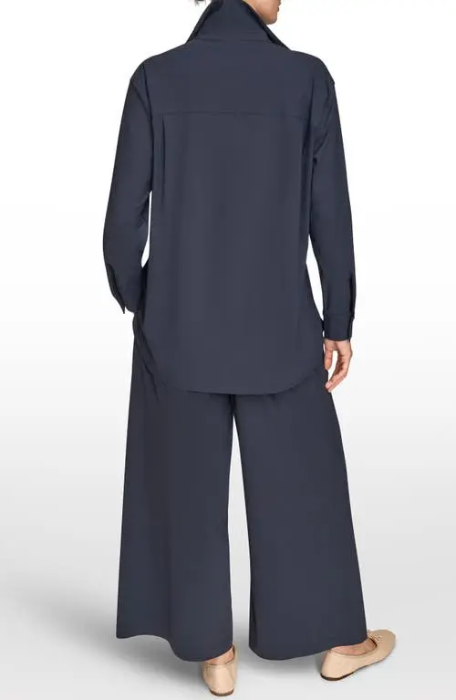 Donna Karan New York Button-front Shirt - Nightfall