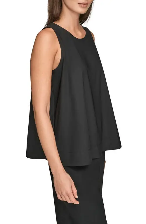 Donna Karan New York Sleeveless Top - Black