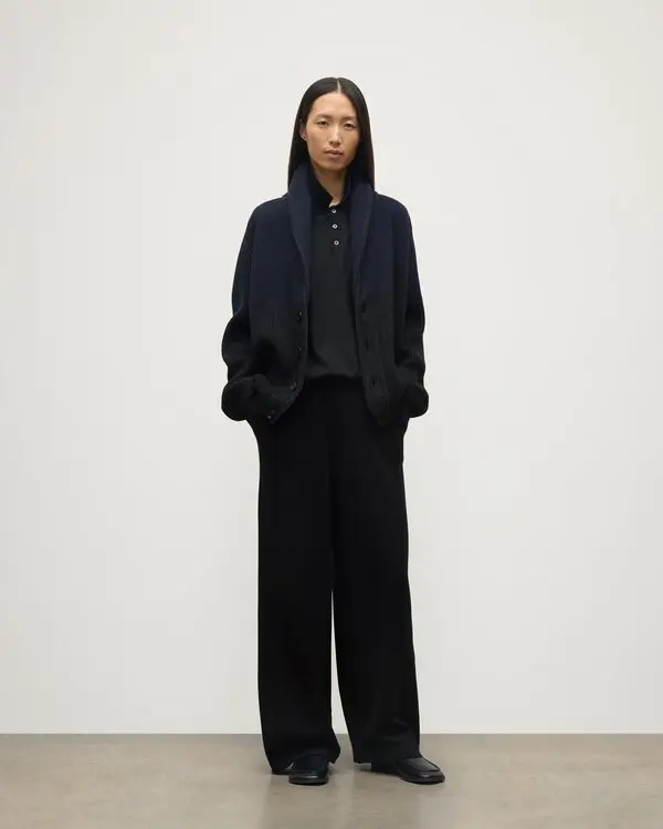 Johnstons Of Elgin Coll Cashmere Trousers - Black
