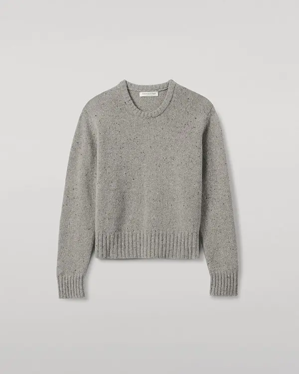 Johnstons Of Elgin Donegal Cashmere Jumper - Grey