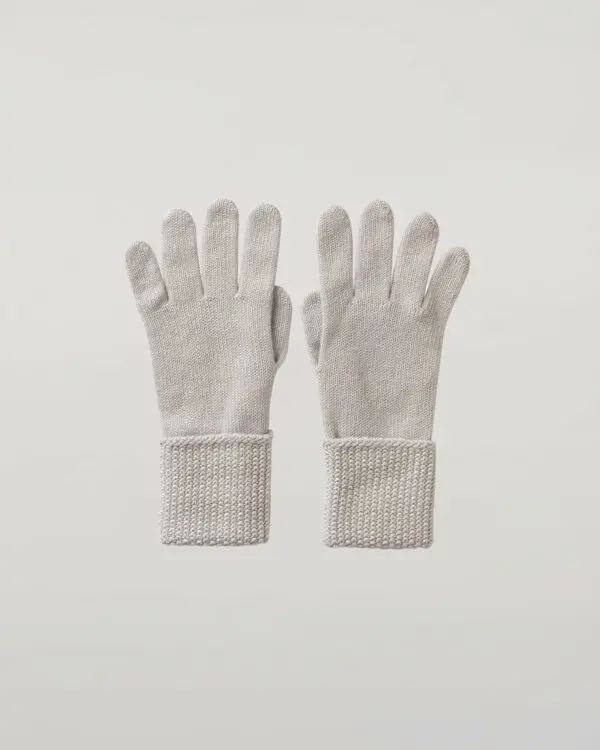 Johnstons Of Elgin Cashmere Gloves - Grey