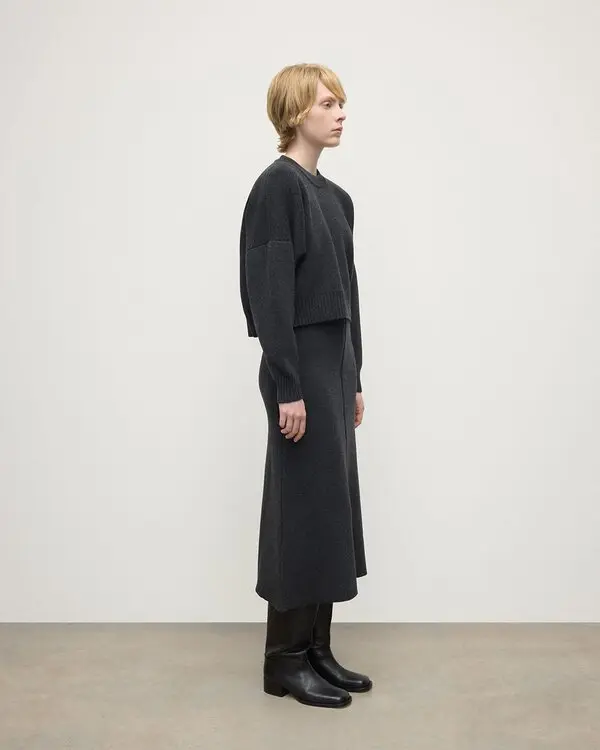 Johnstons Of Elgin Cropped Milano Cashmere Jumper