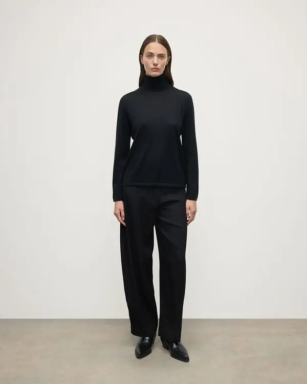 Johnstons Of Elgin Superfine Cashmere Roll Neck Jumper