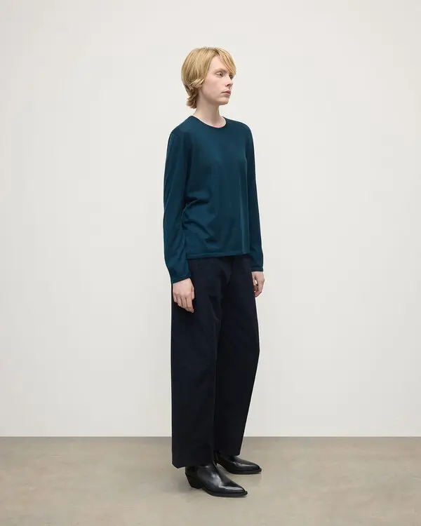 Johnstons Of Elgin Superfine Cashmere Jumper - Green
