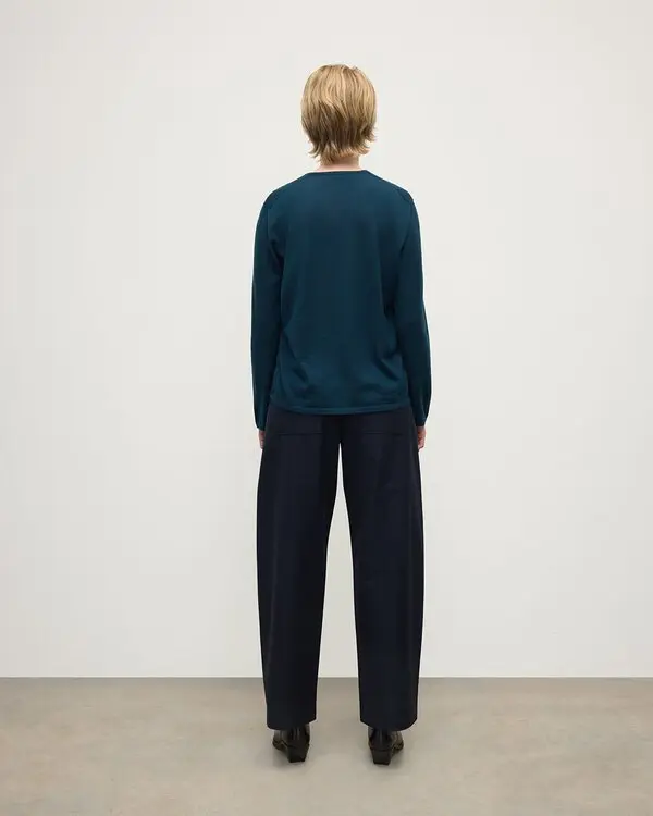 Johnstons Of Elgin Superfine Cashmere Jumper - Green