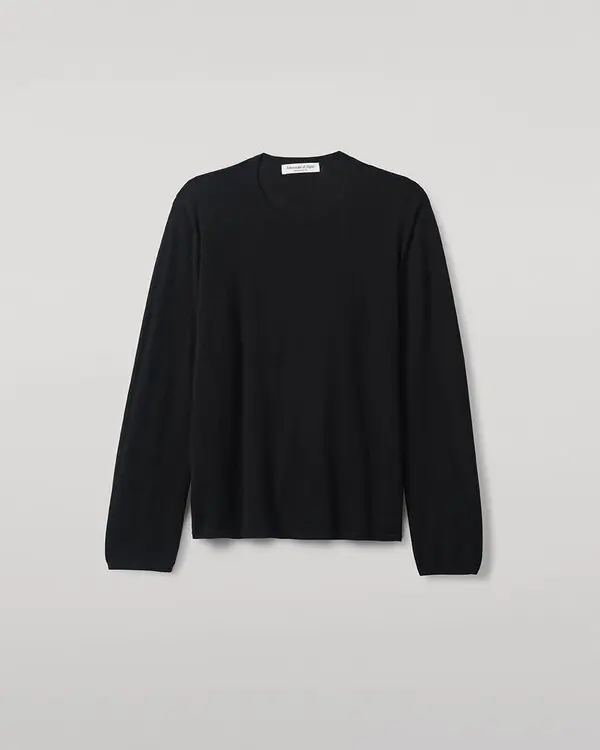 Johnstons Of Elgin Superfine Cashmere Jumper - Black
