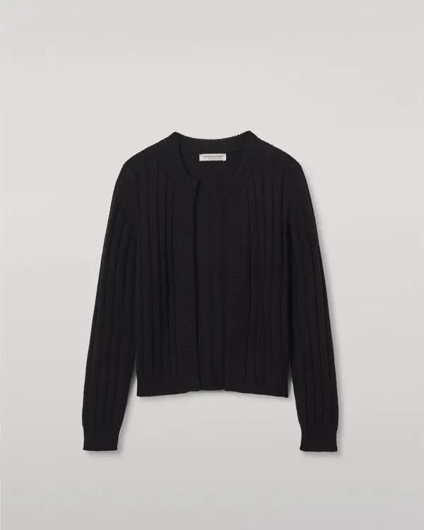 Johnstons Of Elgin Lecht Cashmere Crew Cardigan