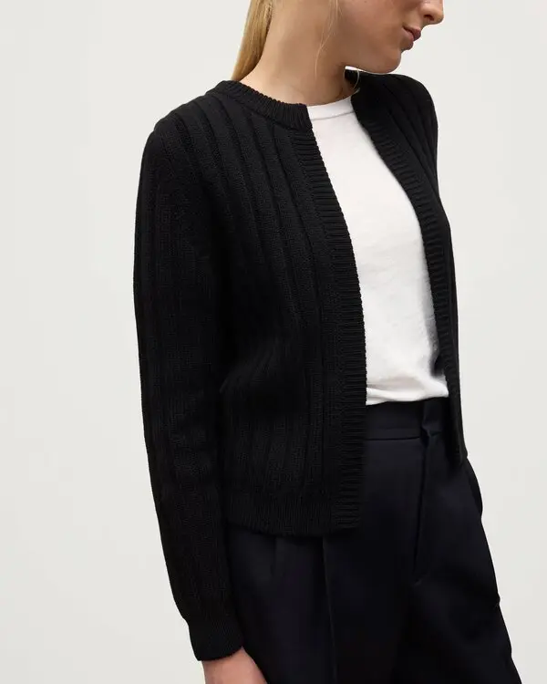 Johnstons Of Elgin Lecht Cashmere Crew Cardigan