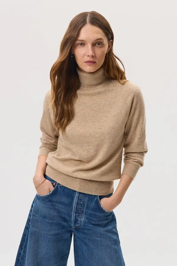 Johnstons Of Elgin Cashmere Roll Neck Jumper