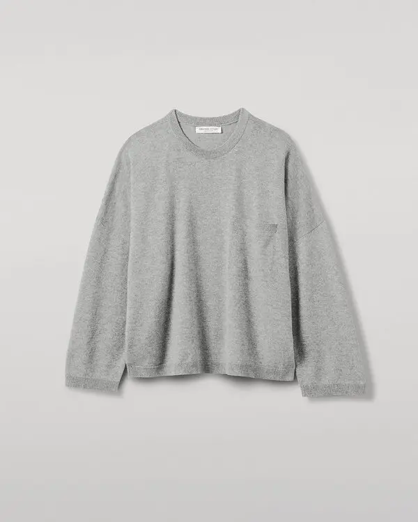 Johnstons Of Elgin Cashmere Jumper - Grey