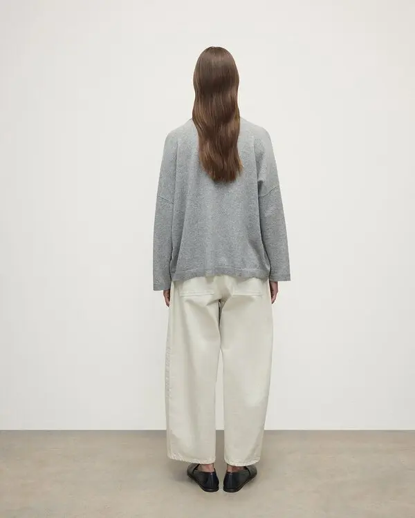 Johnstons Of Elgin Cashmere Jumper - Grey