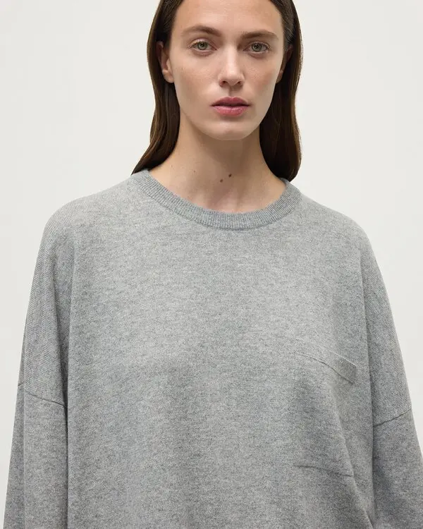 Johnstons Of Elgin Cashmere Jumper - Grey