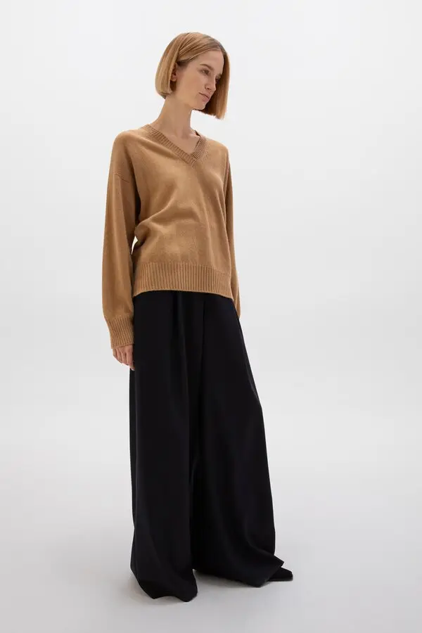 Johnstons Of Elgin Relaxed Fit Gauzy Cashmere Jumper