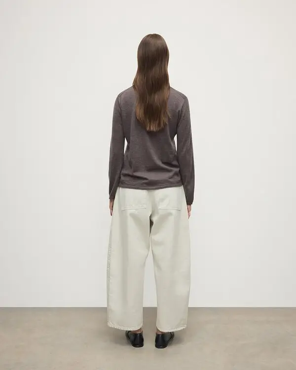 Johnstons Of Elgin Superfine Cashmere Jumper - Brown