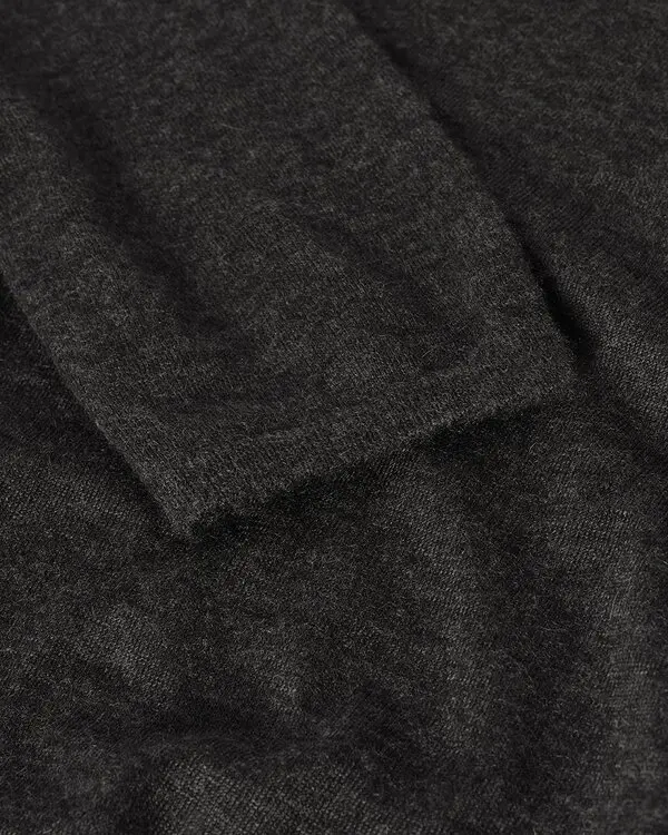 Johnstons Of Elgin Superfine Cashmere Jumper - Grey