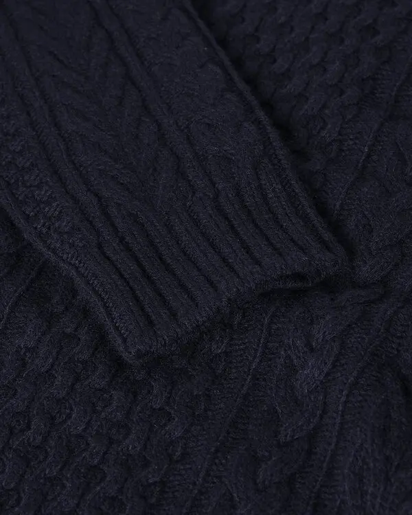 Johnstons Of Elgin Aran Cable Cashmere Jumper
