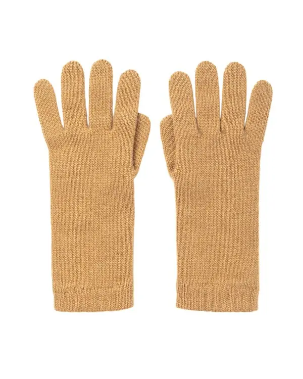 Johnstons Of Elgin Cashmere Gloves - Brown