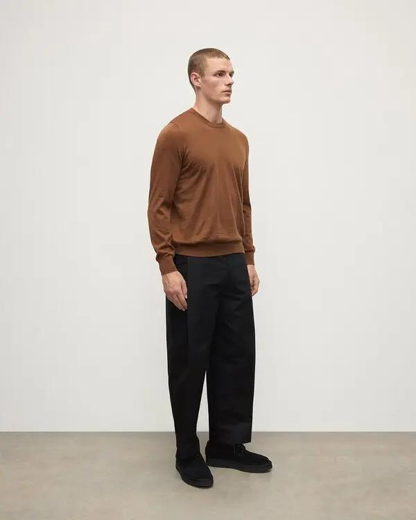 Johnstons Of Elgin Superfine Cashmere Round Neck Jumper