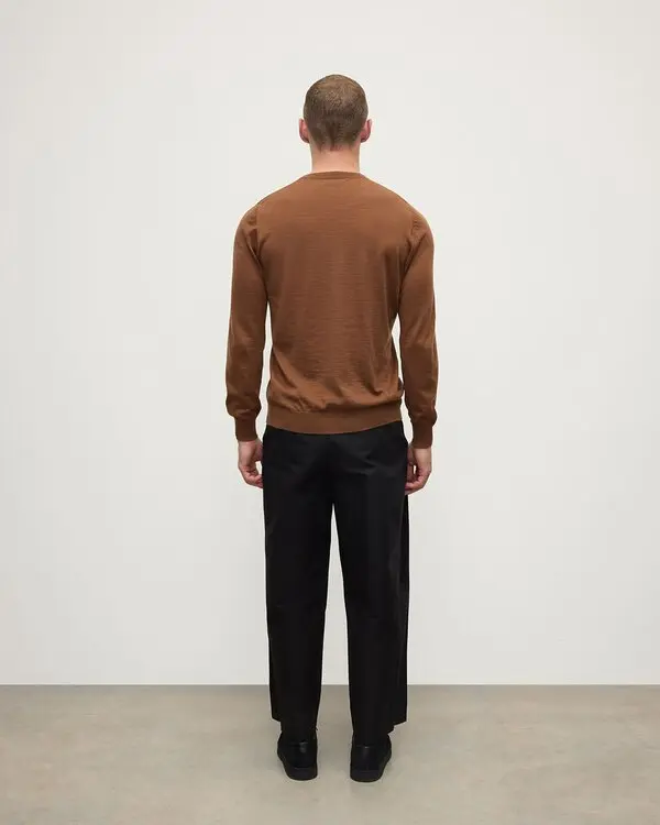 Johnstons Of Elgin Superfine Cashmere Round Neck Jumper