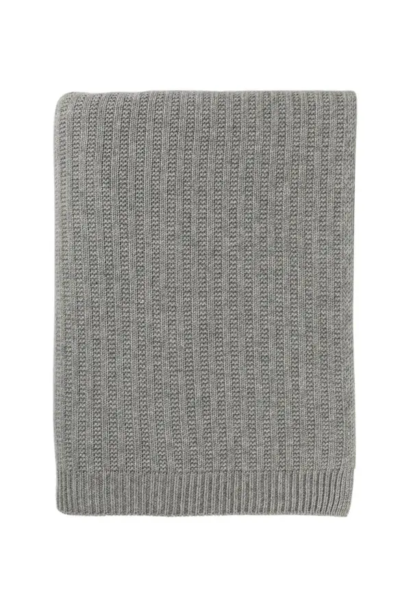 Johnstons Of Elgin Texture Knitted Light Cashmere Throw