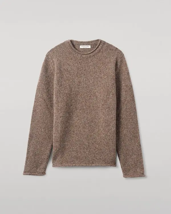 Johnstons Of Elgin Brushed Cashmere-silk Bouclé Jumper - Red