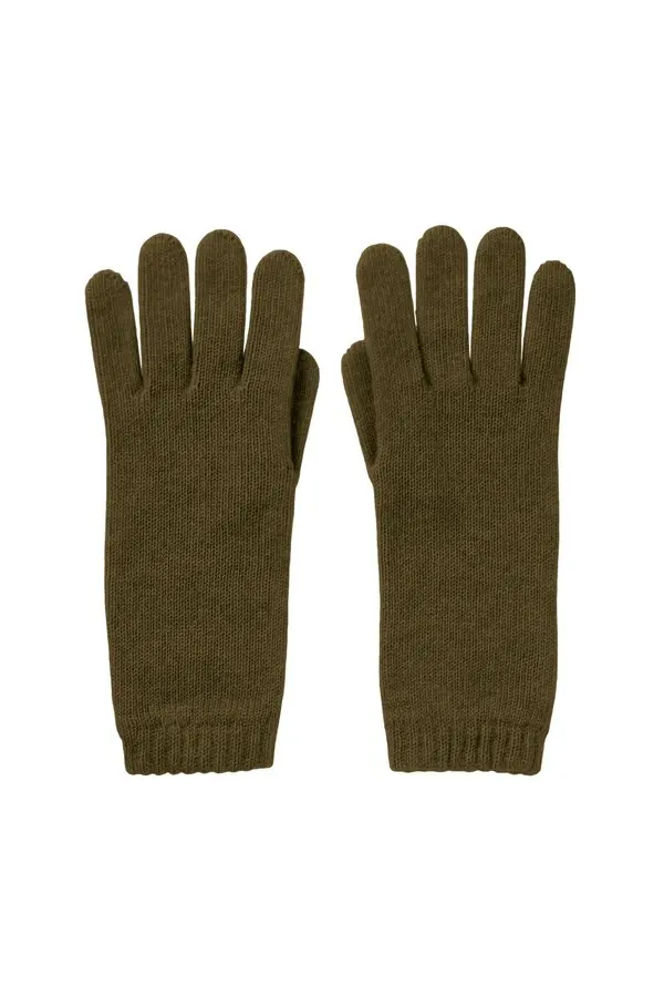 Johnstons Of Elgin Cashmere Gloves - Green