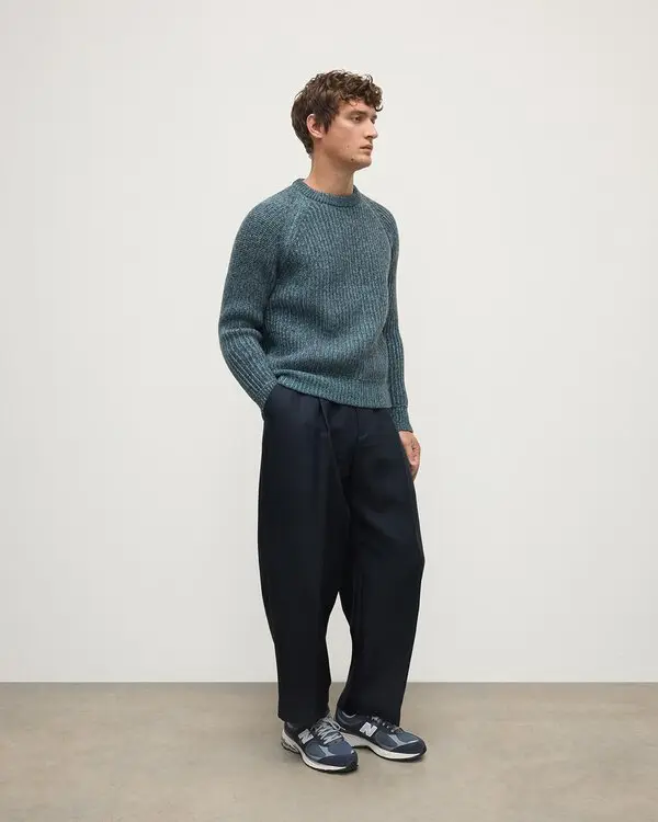 Johnstons Of Elgin Ribbed Donegal Cashmere Jumper