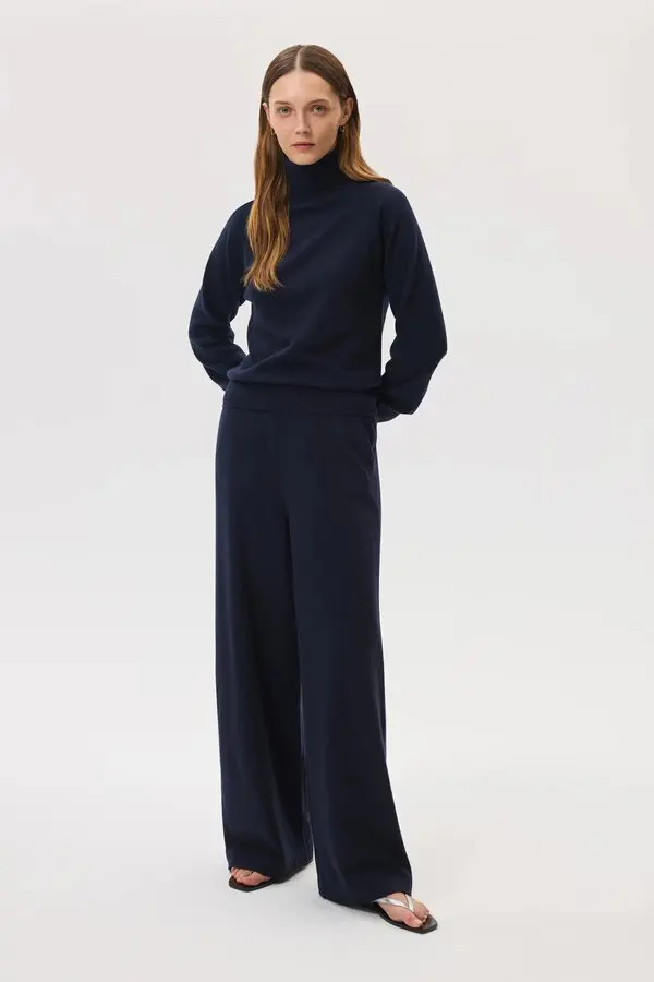 Johnstons Of Elgin High-rise Cashmere Culottes