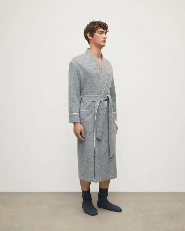 Johnstons Of Elgin Donegal Cashere Dressing Gown