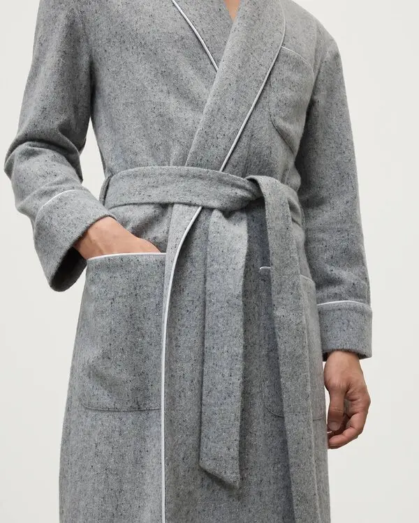 Johnstons Of Elgin Donegal Cashere Dressing Gown