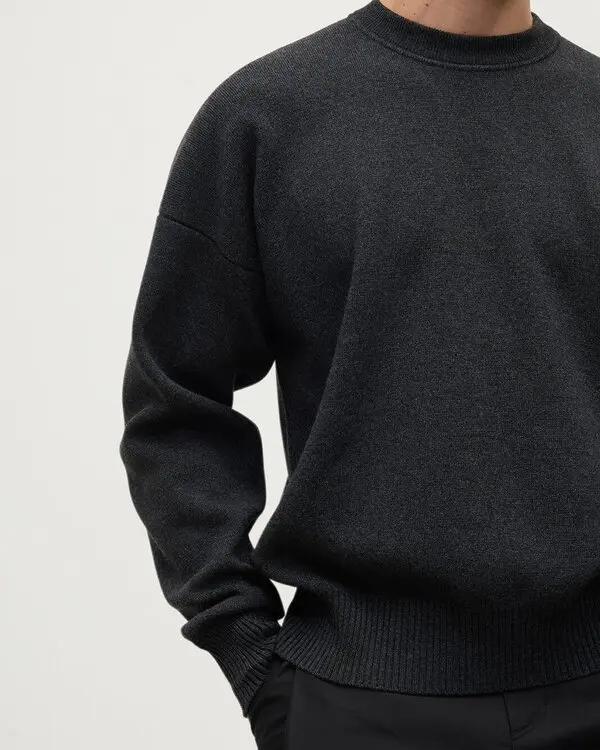 Johnstons Of Elgin Relaxed Milano Cashmere Jumper - Grey