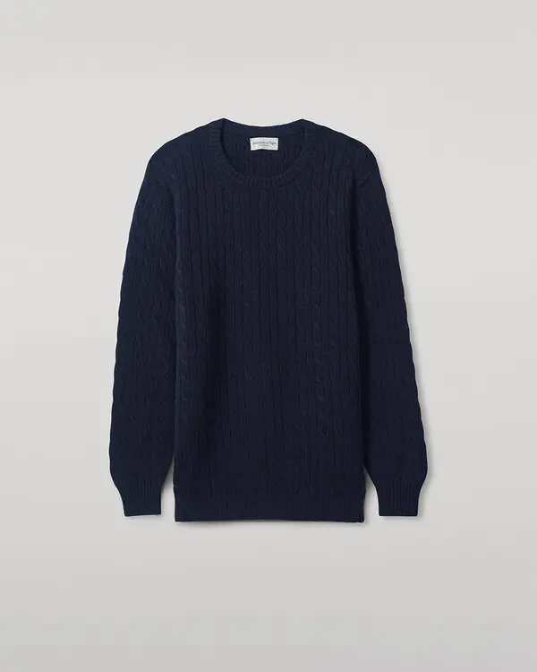 Johnstons Of Elgin Cable Knit Cashmere Jumper