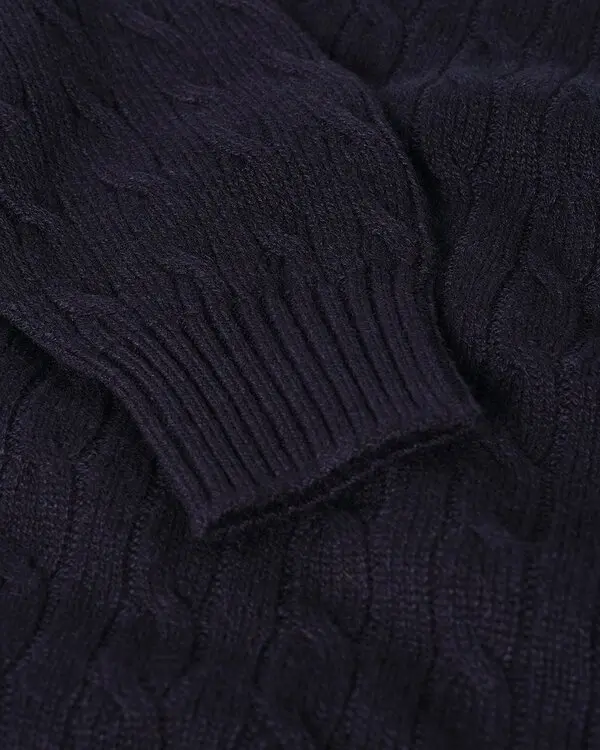 Johnstons Of Elgin Cable Knit Cashmere Jumper