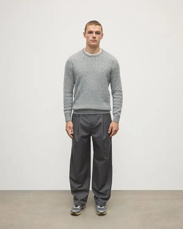 Johnstons Of Elgin Cable Knit Cashmere Jumper